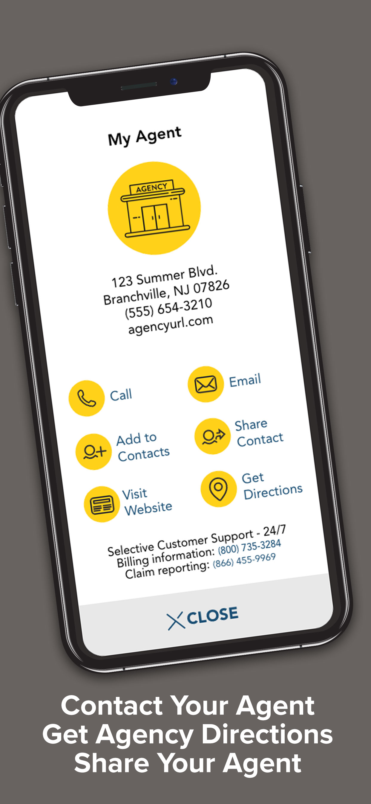 MySelective Mobile App | Selective Insurance Policy Account Management